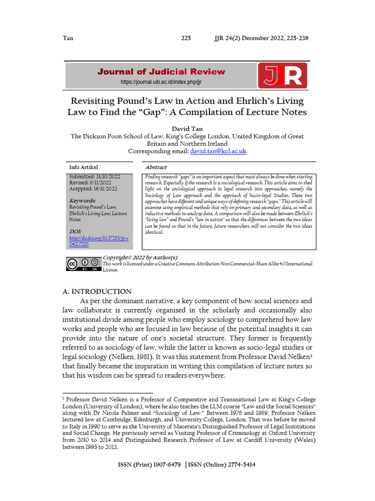 Exploring Law: Pound vs. Ehrlich | PDF | Sociology | Deviance (Sociology)