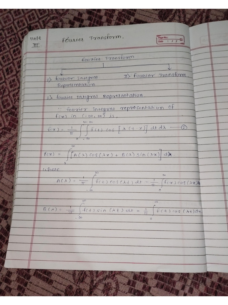 Fourier Transform | PDF
