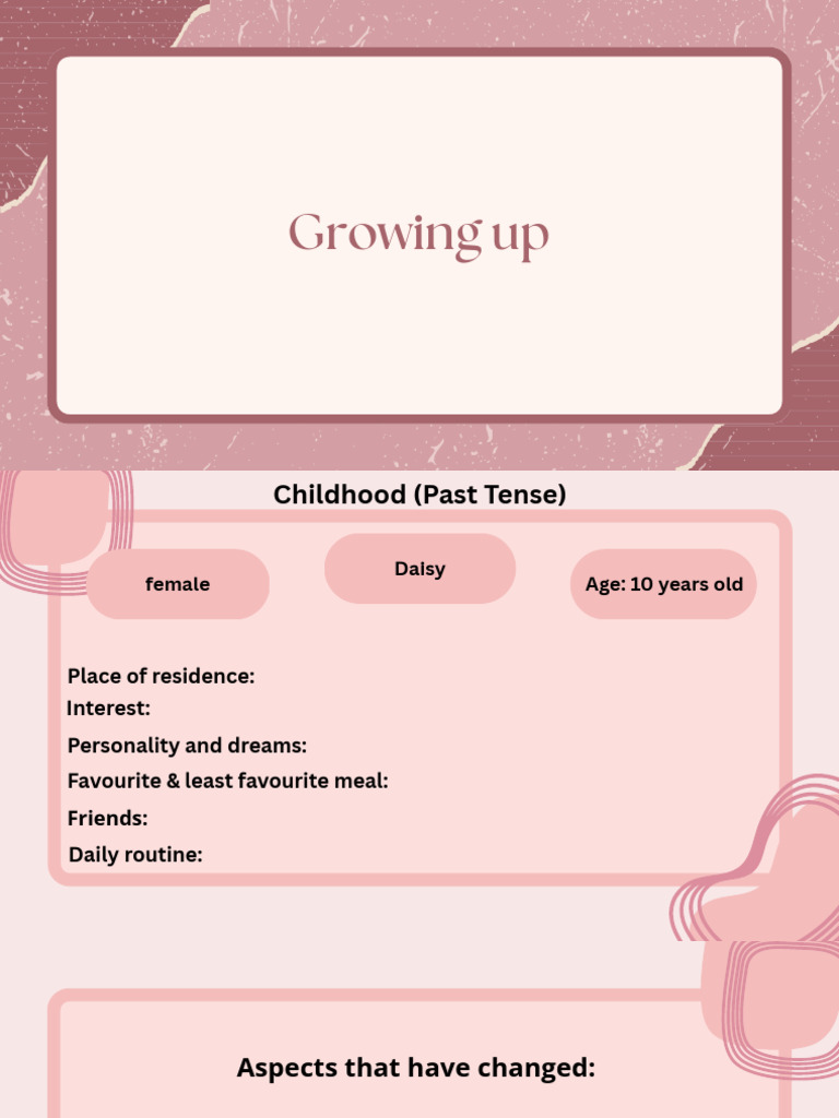 Life Stages: A Character Journey | PDF