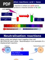 Word Equations for Neutralisation | PDF | Salt (Chemistry) | Chemical ...