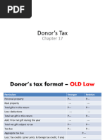 Donor's Tax Computation in the Philippines | PDF | Taxes | Equity (Finance)