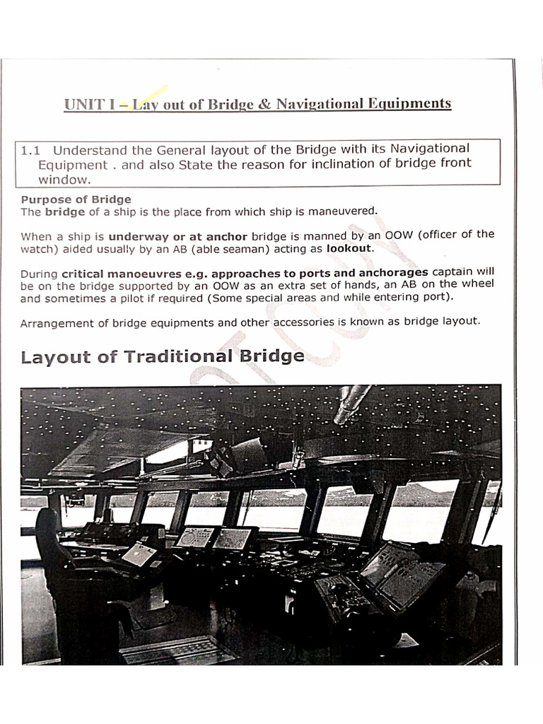 Bridge Unit 1 | PDF