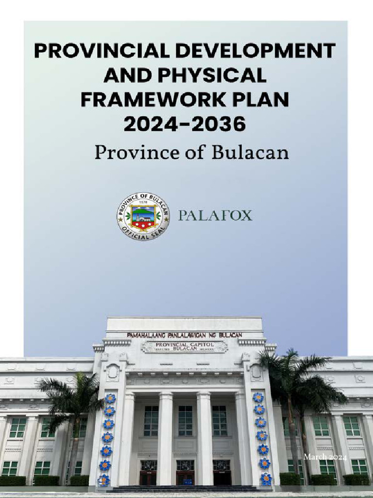 BulacanPDPFP_2024-2036 | PDF | Metro Manila | Governance
