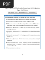 Class 12 Matrices and Determinants Formulas | PDF