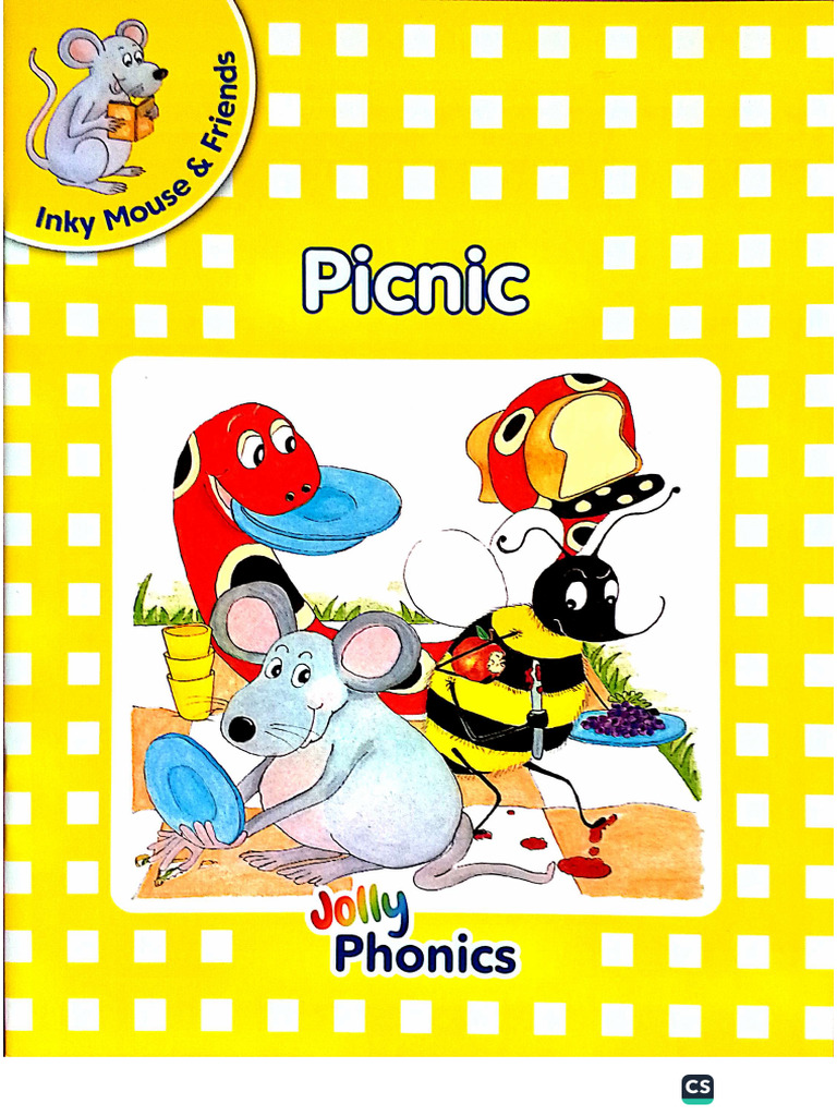 Jolly Phonics - Inky Mouse and Friends - Picnic | PDF