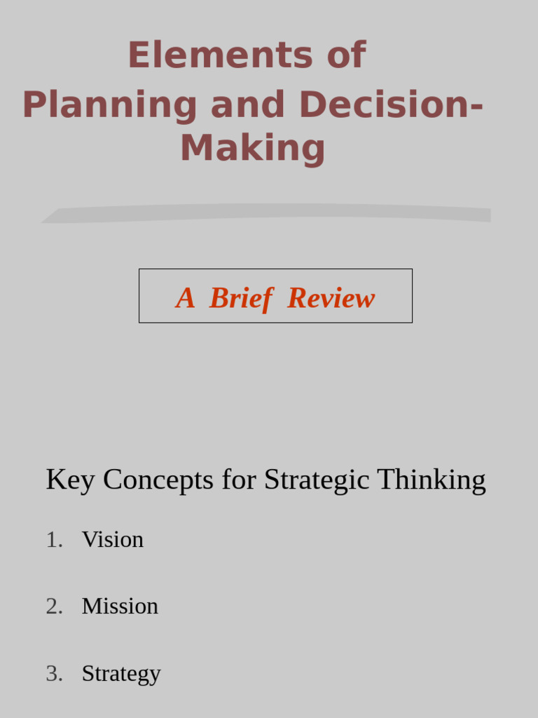 Chapter 2 Decision Making | PDF | Goal Setting | Goal