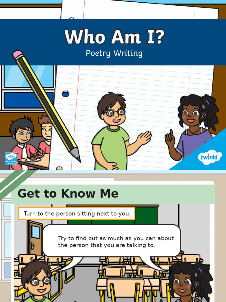 Who Am I Poetry Writing PowerPoint | PDF | Poetry