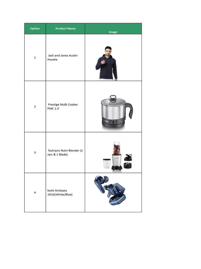 Annual Gifts - 2024 Options | PDF