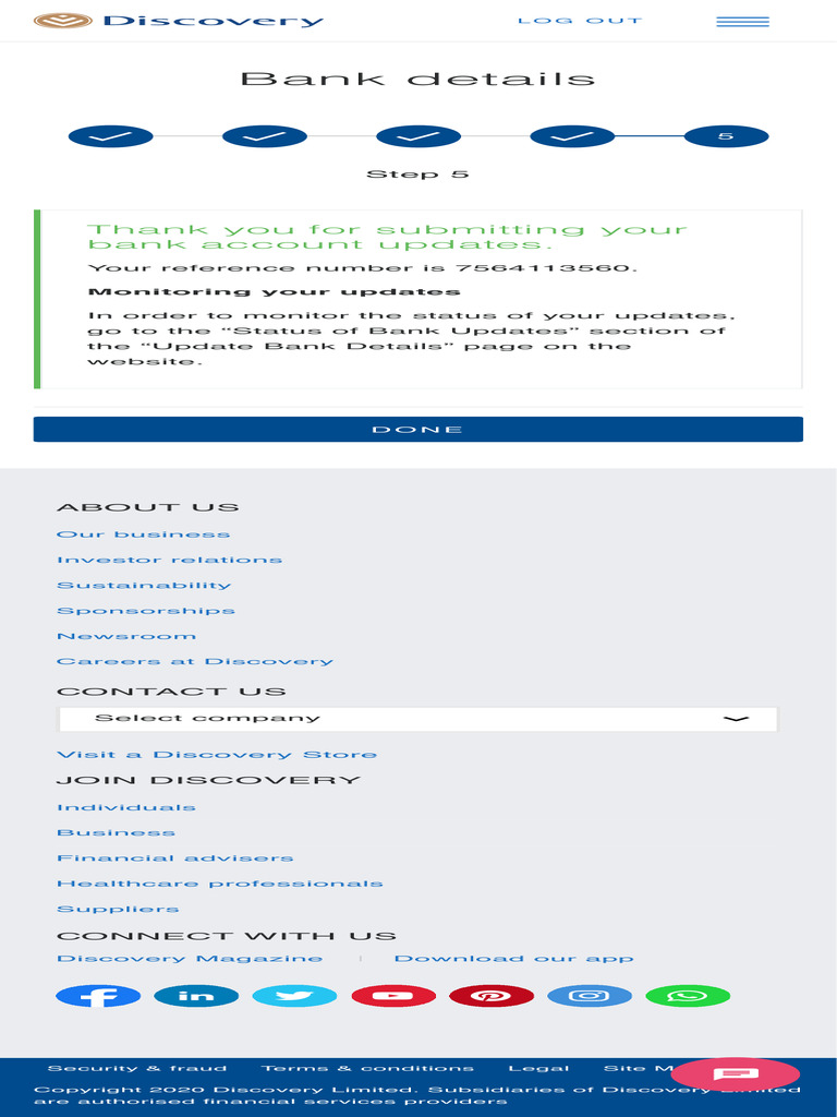 Manage Banking Details Discovery | PDF