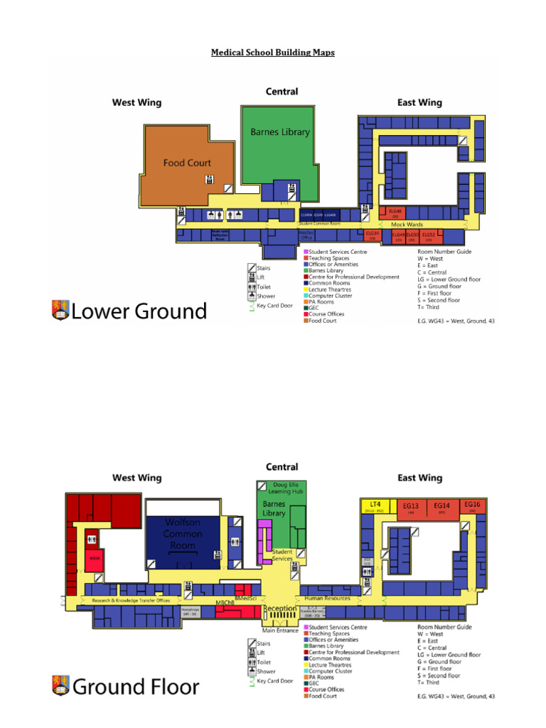 Medical School Building Maps '23 | PDF