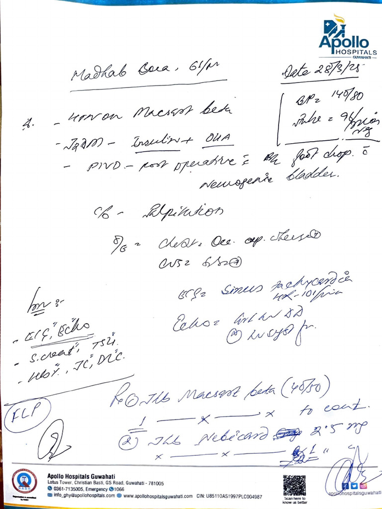 Apollo Hospital Lab Report Summary | PDF | Thyroid Stimulating Hormone ...