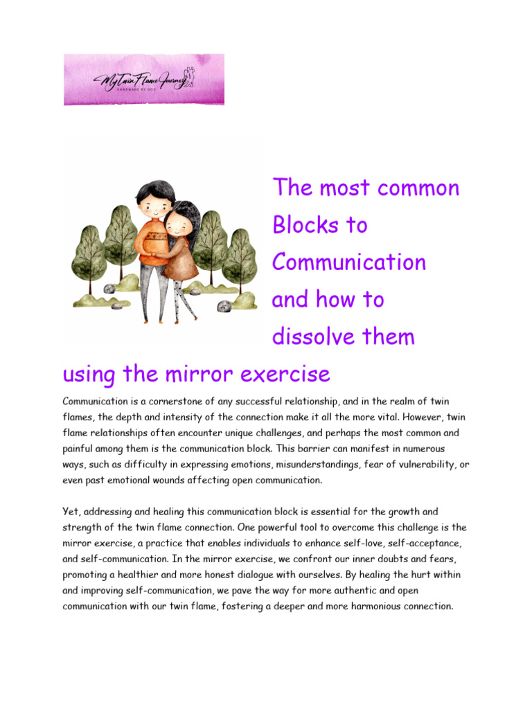The Most Common Blocks To Communication and How To Dissolve Them Using ...