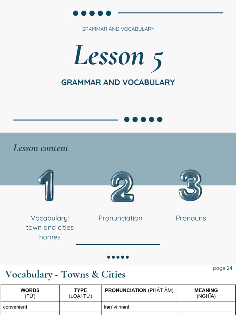 Lesson 6 | PDF