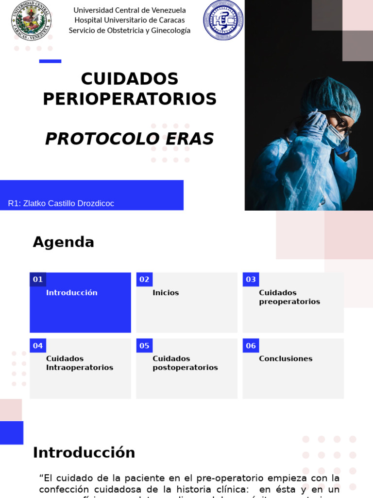 Operatorio ERAS 3.0 Complemento | PDF | Sistema inmune | Anestesia
