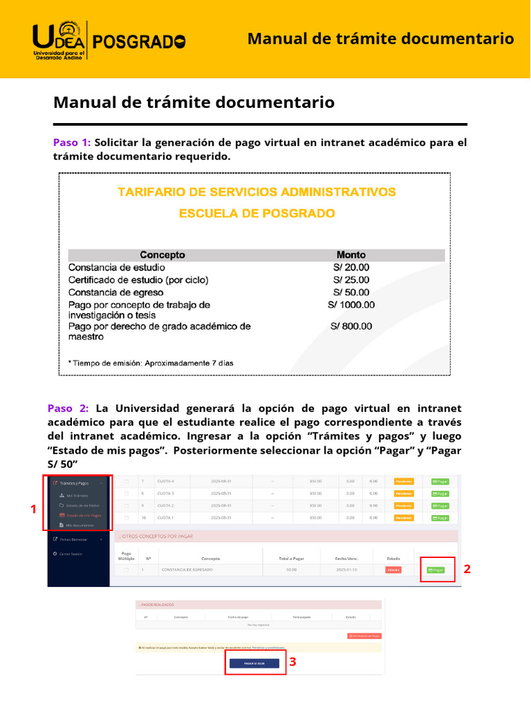 Manual de Trámite Documentario | PDF