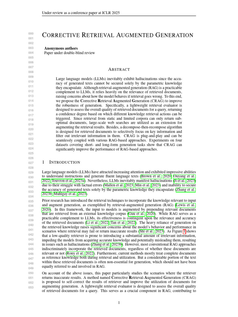 Corrective Retrieval Augmented | PDF | Information Retrieval | Computing