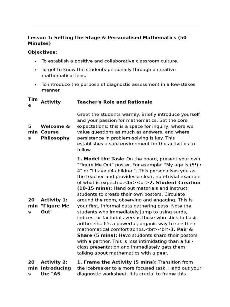 Lesson 1 - Icebreaker Classes As | PDF | Thought | Human Communication