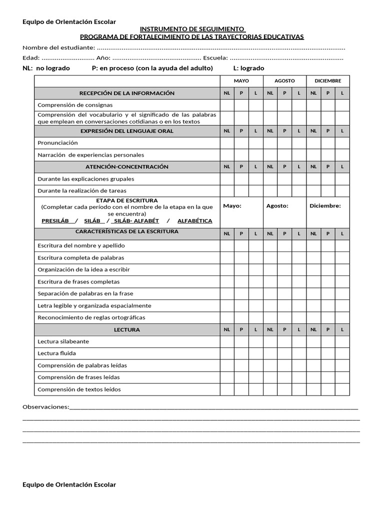 R Brica Individual 2024 | PDF | Escritura | Puntuación