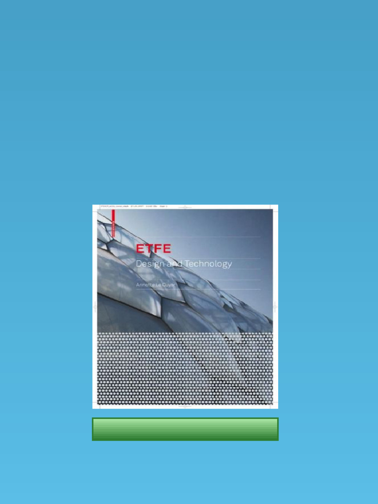 (Ebook) ETFE: Technology and Design by Annette LeCuyer ISBN ...
