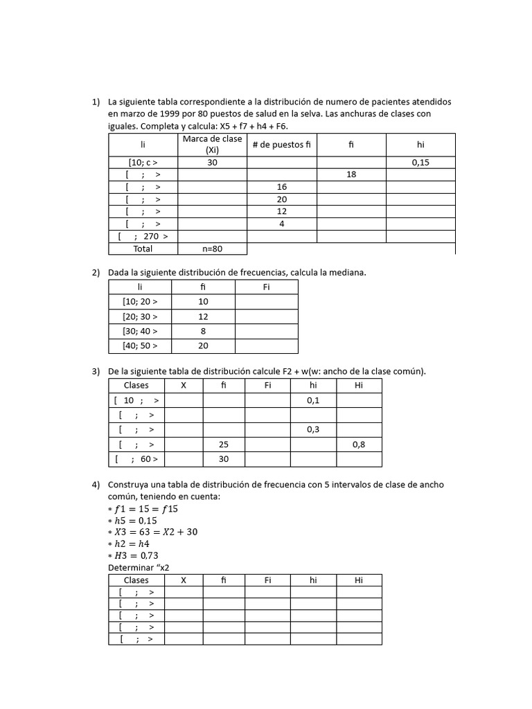 Tablas 2 | PDF