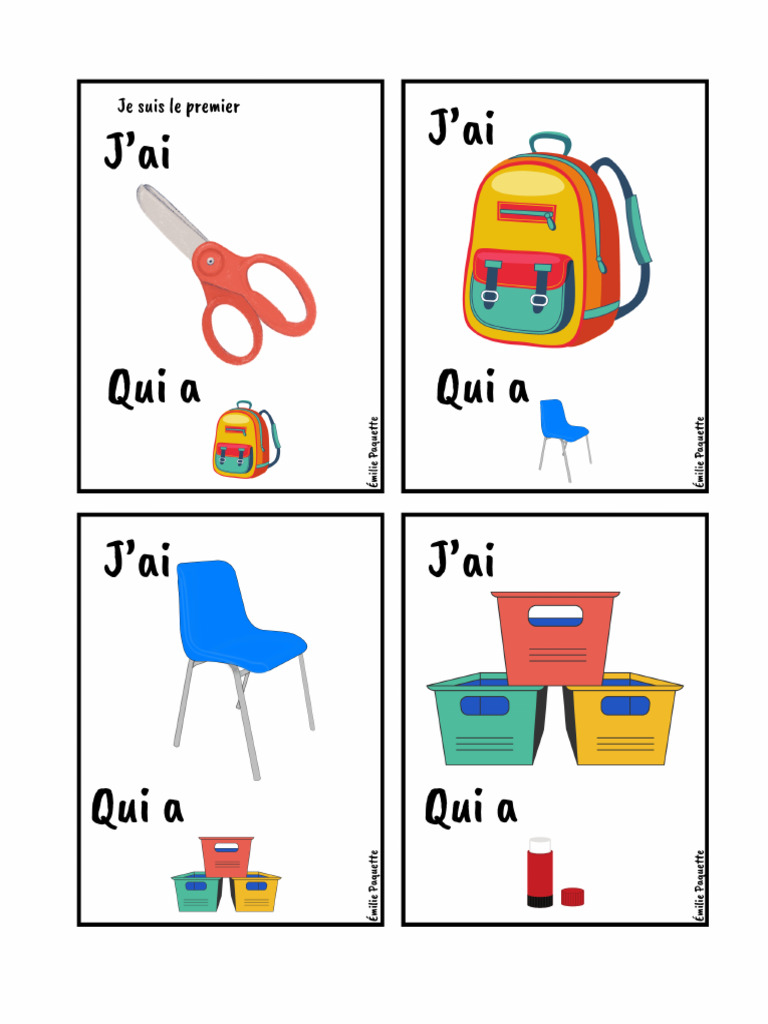 Rentrée - Jai Qui A 1 | PDF