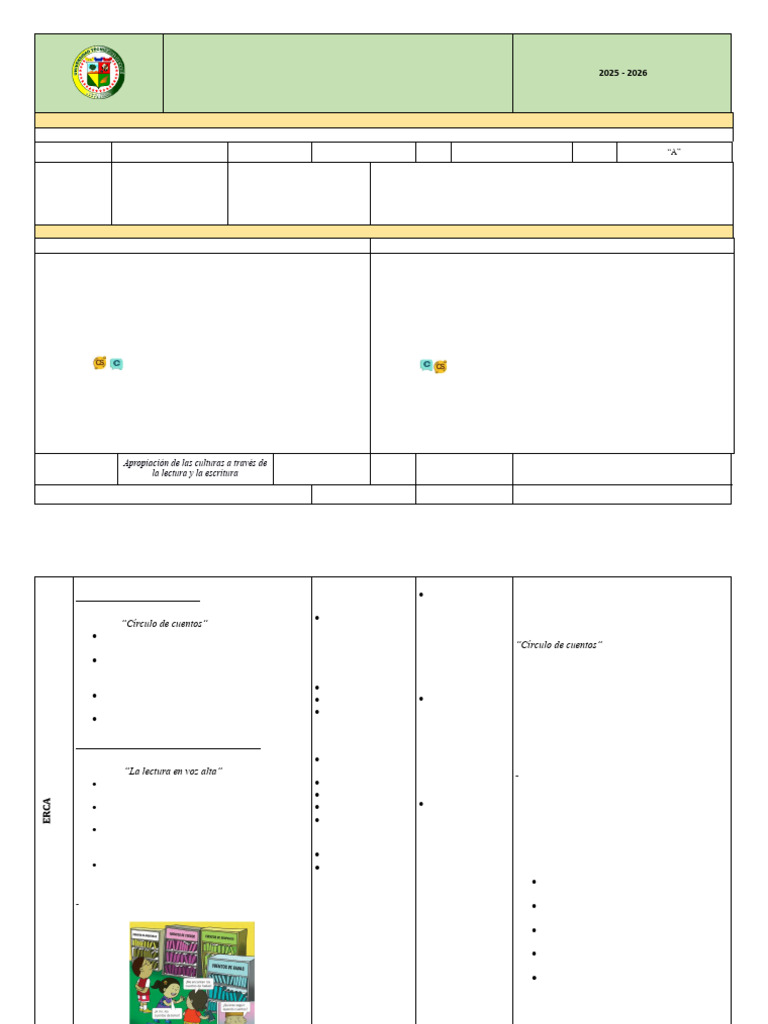 Planificacion de Lengua y Literatura Jipson | PDF | Autismo | Plan de estudios