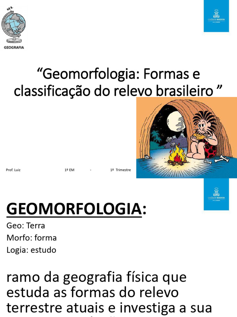 Classificação do Relevo Brasileiro | PDF