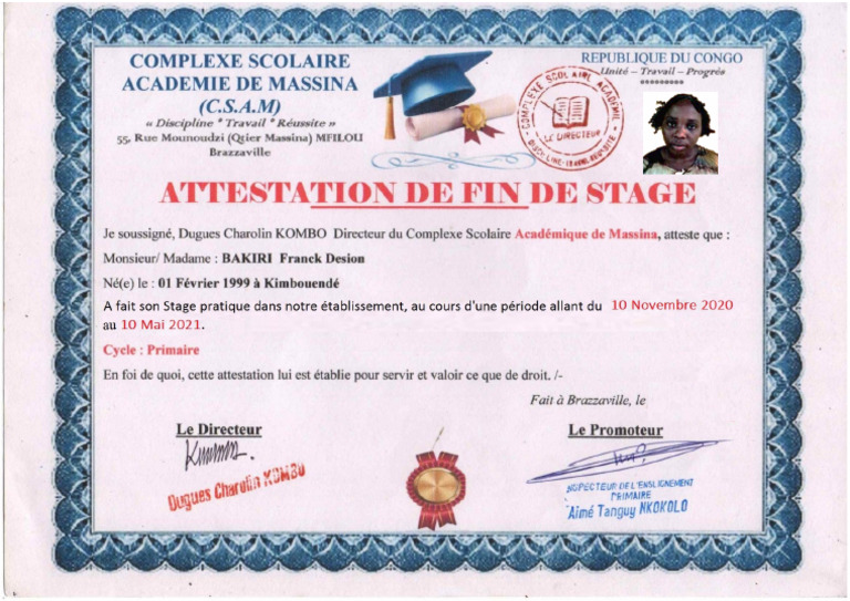 Certificat BAKIRI | PDF
