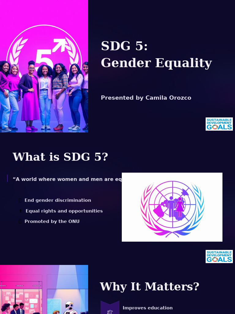 SDG 5 | PDF