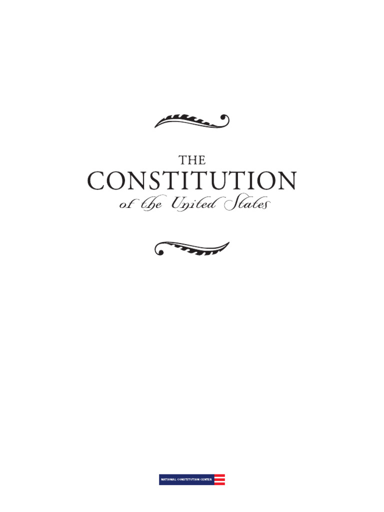 U.S. Constitution | PDF
