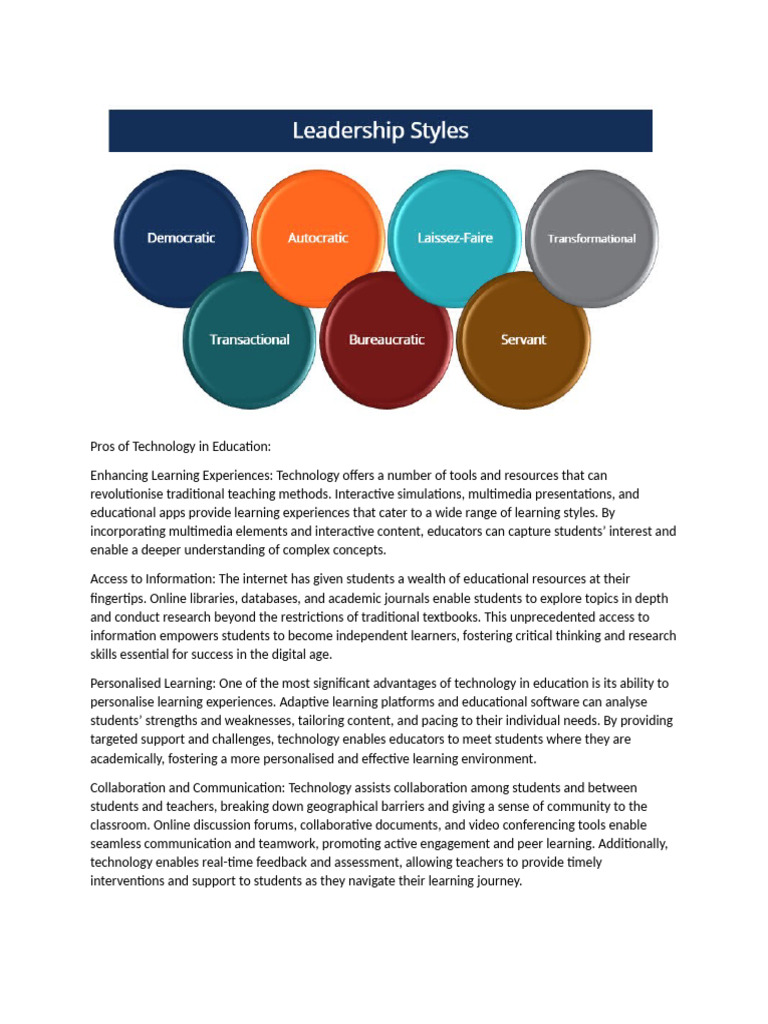 Benefits and Drawbacks of EdTech | PDF | Learning | Multimedia