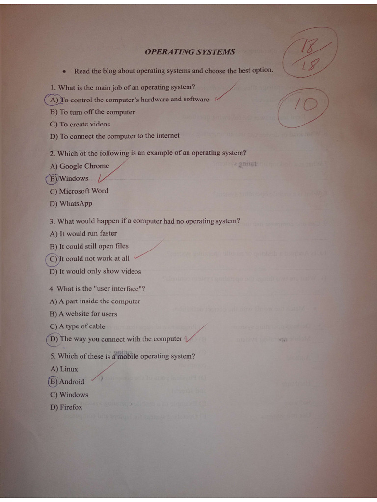 Operating Systems | PDF