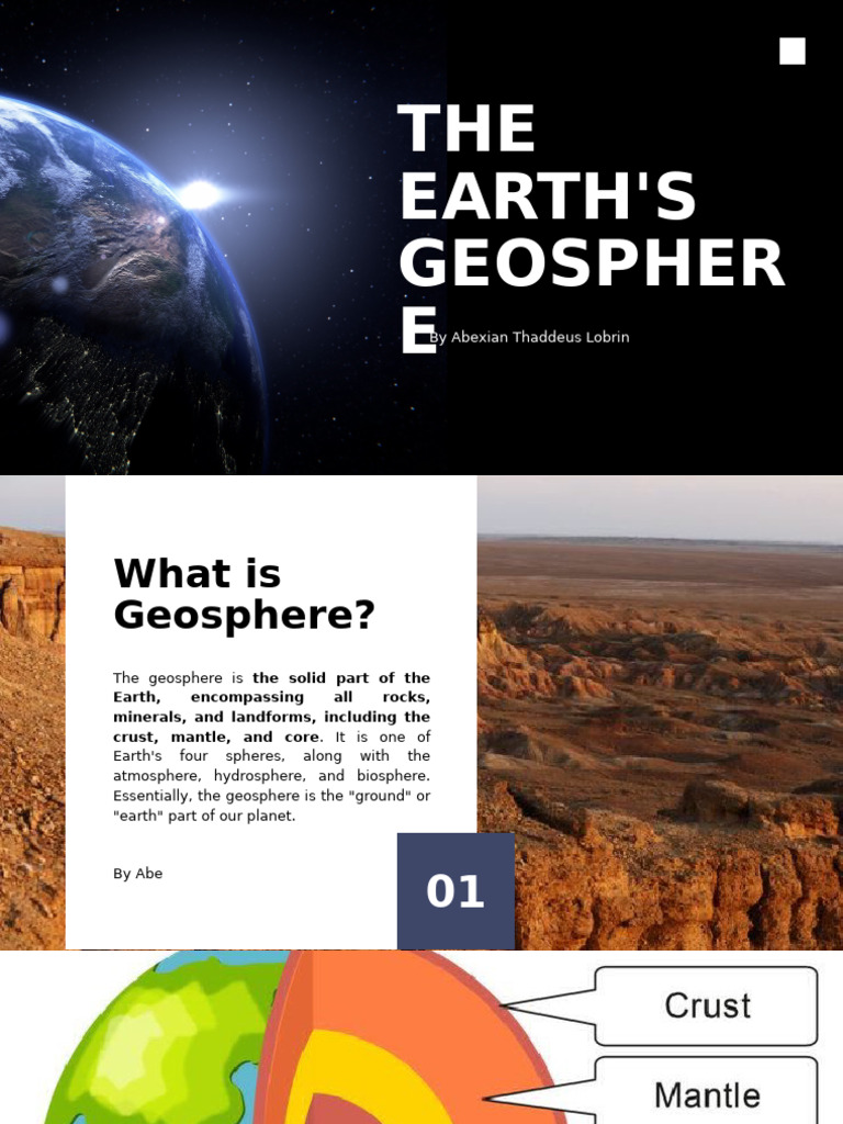 The-Geosphere 20250716 131221 0000 | PDF | Earth | Crust (Geology)