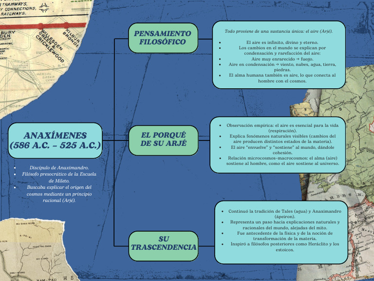 Anaxímenes: El aire como Arjé filosófico | PDF | Metafísica | Filosofía ...