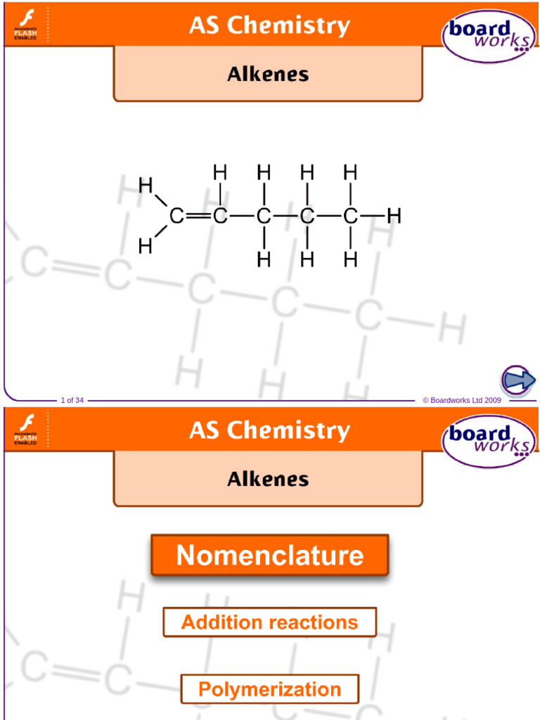 Understanding Alkenes and Their Properties | PDF | Alkene | Covalent Bond