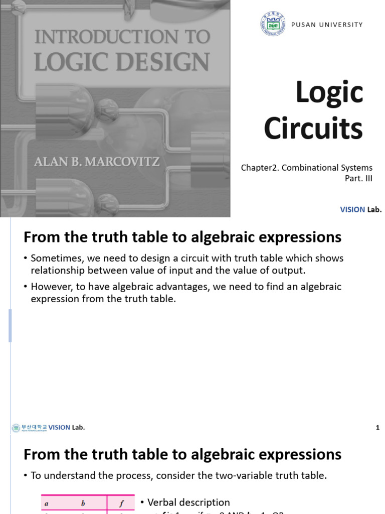 Combinational Systems - Part3 | PDF | Mathematics | Mathematical Logic