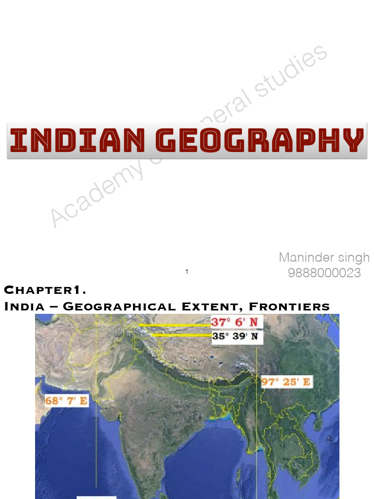 North India Geography Overview | PDF | Himalayas | Physiographic Divisions