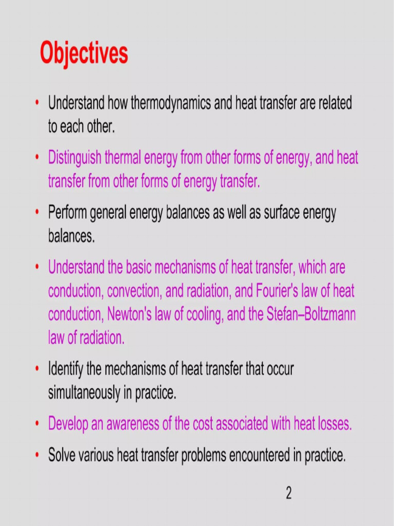 HEAT TRANSFER Introduction and Basic Concepts | PDF