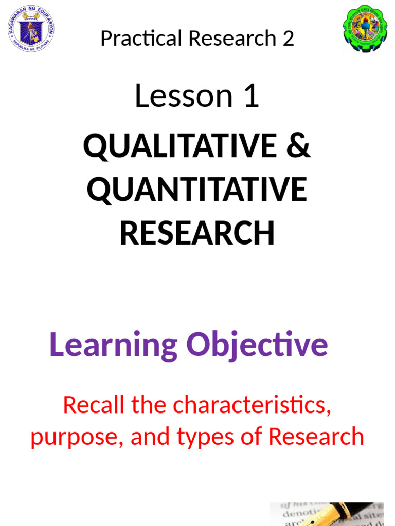 Qualitative & Quantitative Research Guide | PDF | Knowledge ...