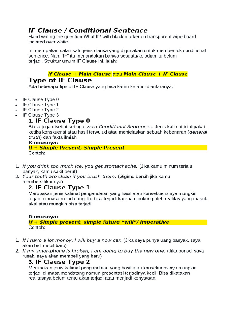 IF Clause | PDF