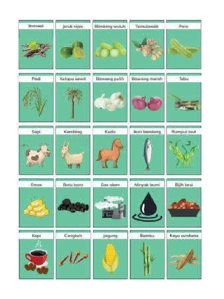 Gambar Bahan Pangan | PDF