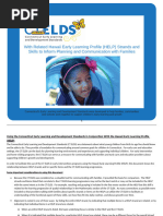 Georgia Early Learning Standards Overview | PDF | Lesson Plan | Preschool