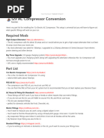 AC Compressor Oil Capacity Chart | PDF | Transport | Wheeled Vehicles