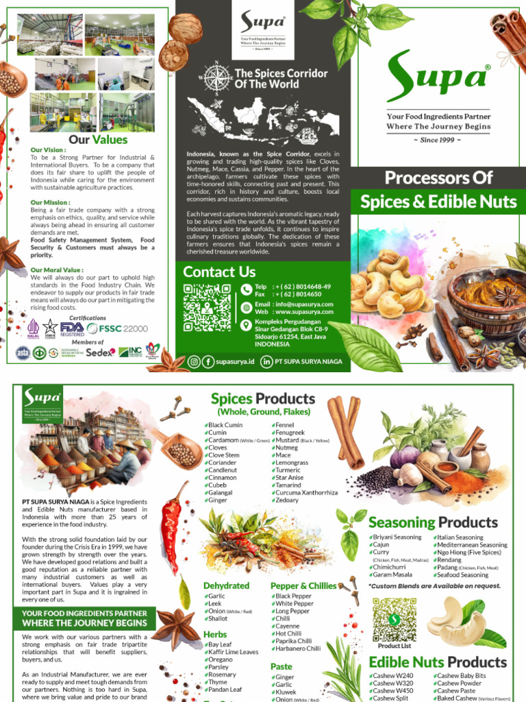 Supa Brochure | PDF