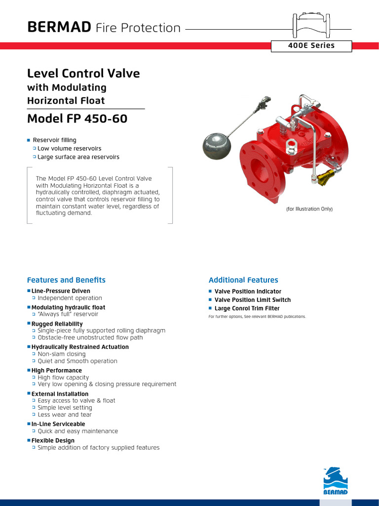 LCV - FP 450-60 Product-Page English | PDF | Valve | Hydraulics