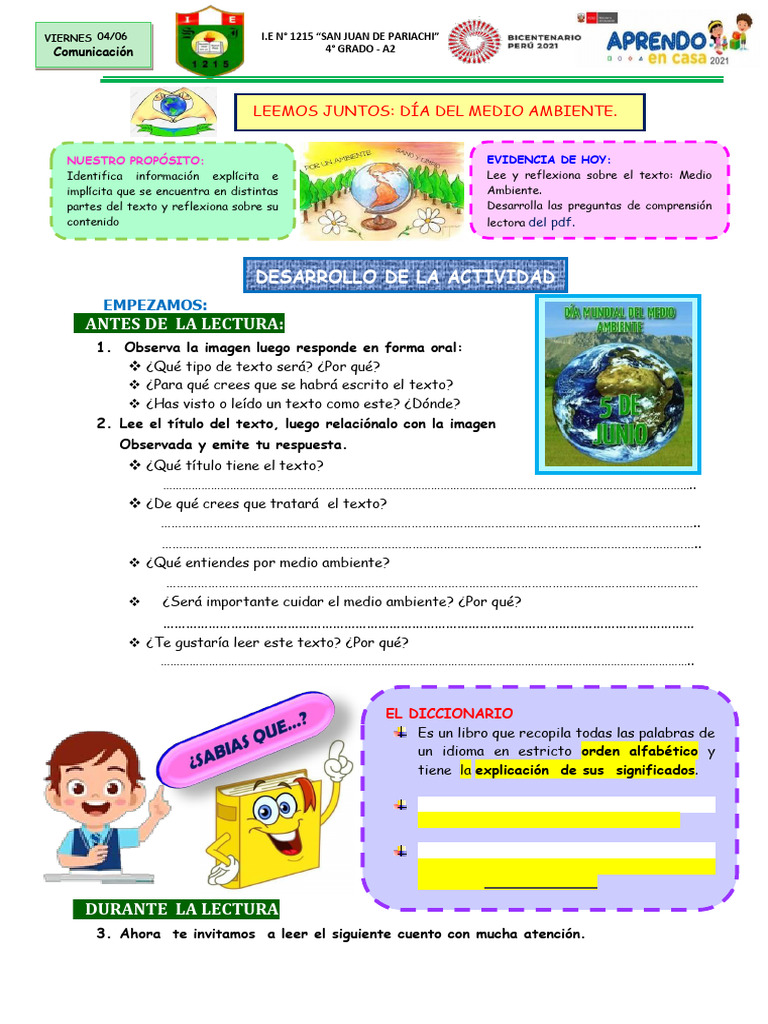 Cuidado del Medio Ambiente en Niños | PDF | Sustentabilidad