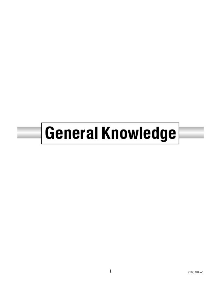 General Knowledge | PDF | Ashoka | Vedas
