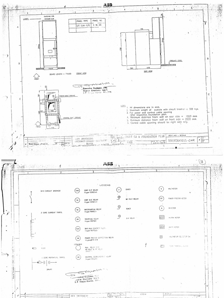 11kv Abb Cap Panel | PDF