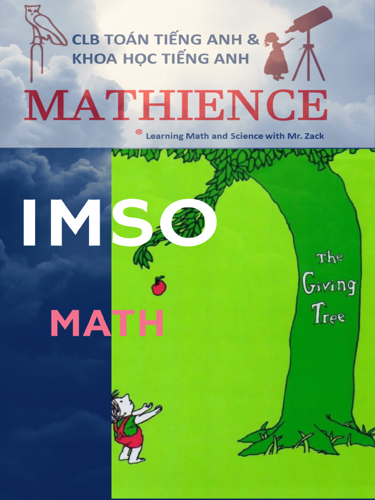 IMSO 2024 Math Preparation Guide | PDF | Rectangle | Speed