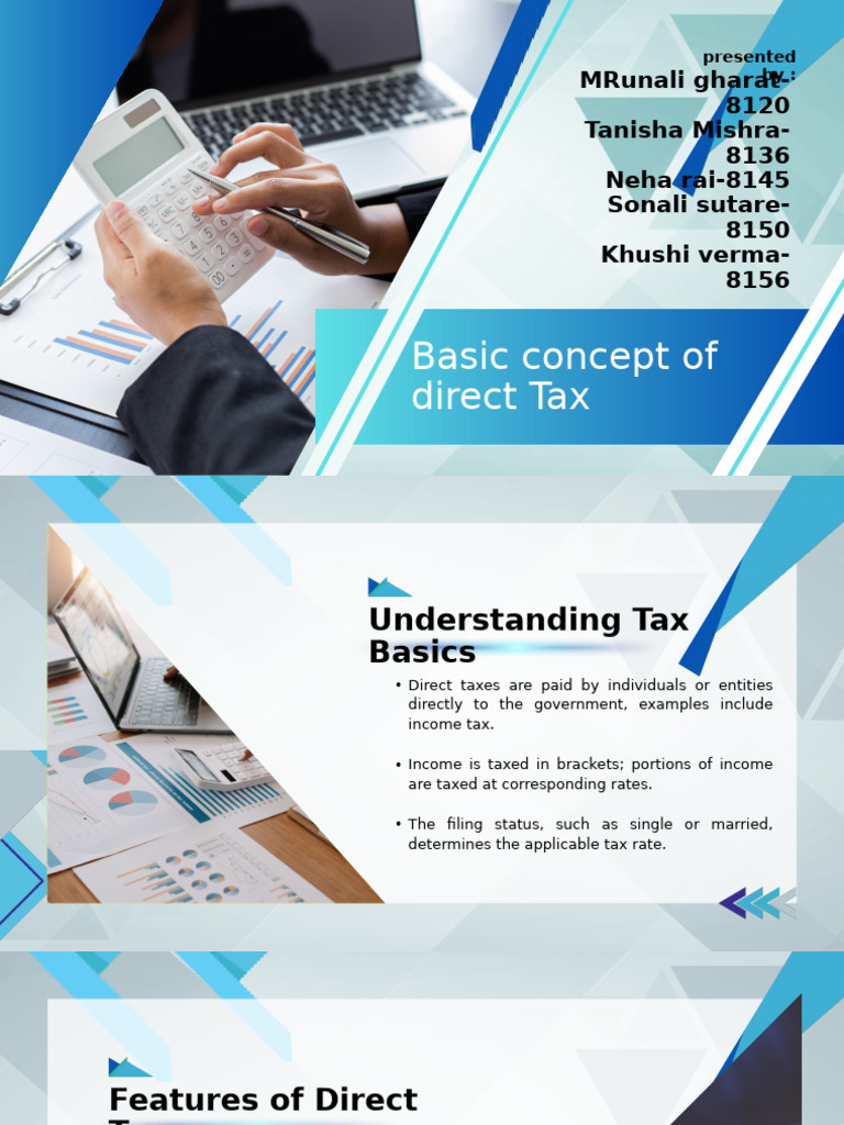 Understanding Direct Tax Basics | PDF | Taxes | Direct Tax